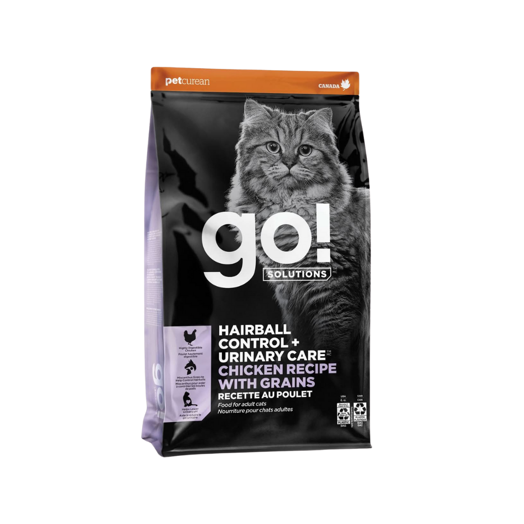 Go! Solutions Dry Cat Food - Hairball Control + Urinary Care Chicken R ...