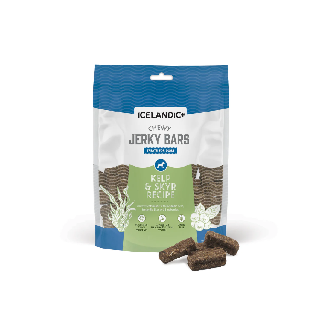 Icelandic+ Dog Treats - Jerky Bars Kelp & Skyr Recipe – Toronto Pets