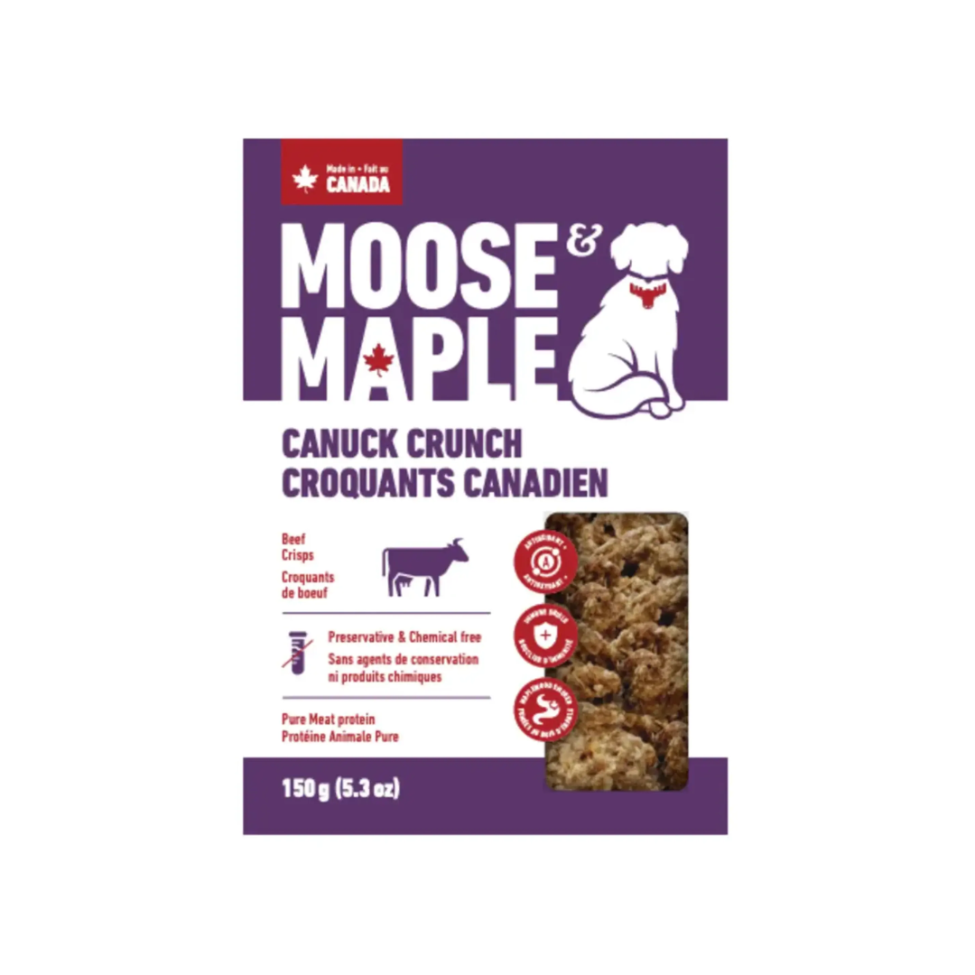 Moose & Maple Dog Treats - Canuck Crunch Beef Crisps – Toronto Pets