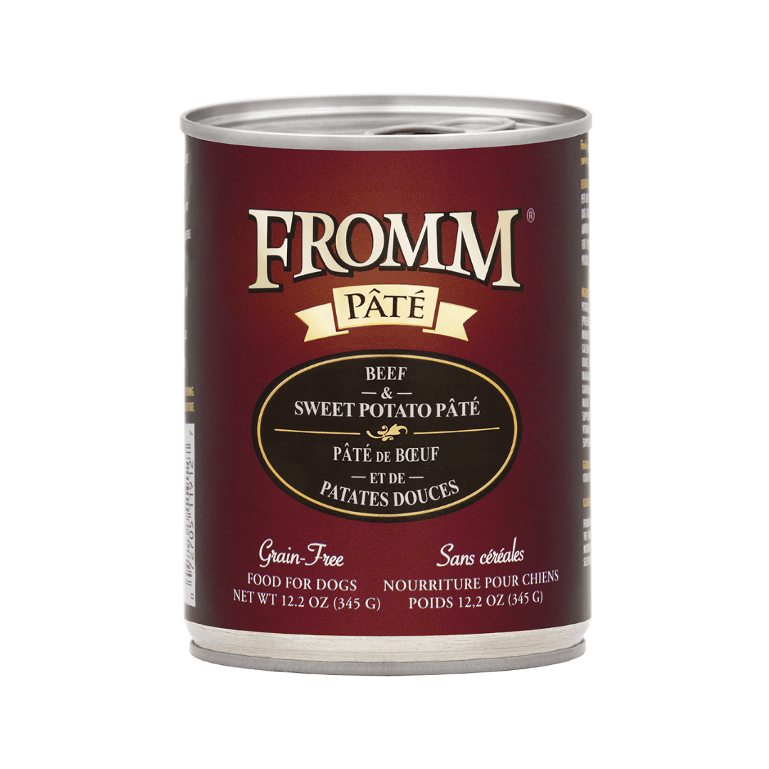 Fromm Wet Dog Food - Beef & Sweet Potato Pate Canned – Toronto Pets
