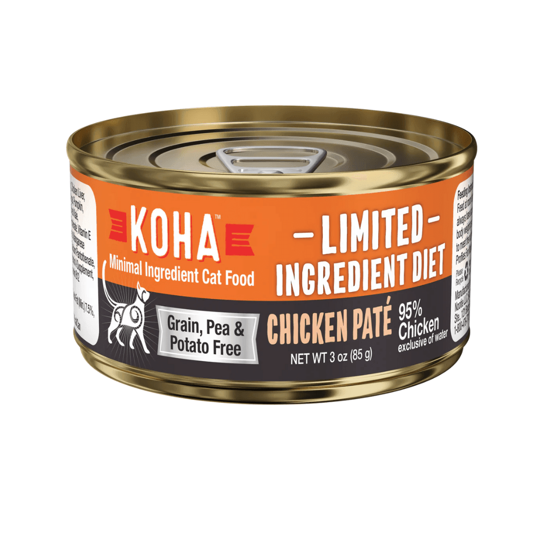 KOHA Wet Cat Food - Limited Ingredient Chicken Pate Canned – Toronto Pets