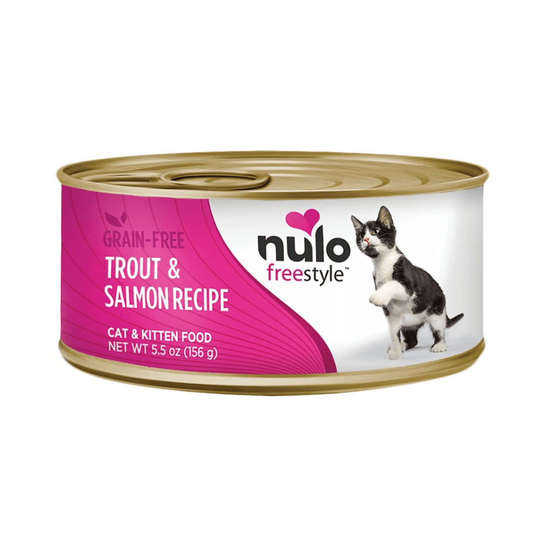 Nulo freestyle Wet Cat Food - Grain-Free Trout & Salmon Pate Canned ...